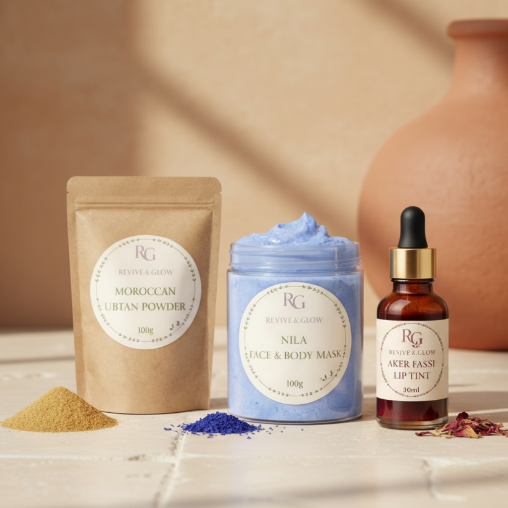 Dark Spots & Brightening Ritual | Moroccan Face & Body Kit – Revive ...
